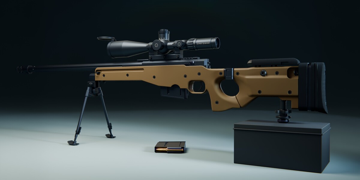 Awm L 115 Sniper Rifle 3d Model Superhive Formerly Blender Market 4735